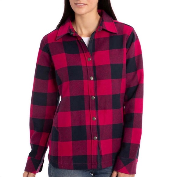 Orvis | Sweaters | Orvis Size Small Pink Plaid Buffalo Check ...